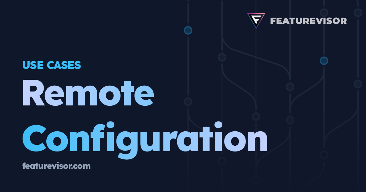 Remote configuration - Featurevisor Remote configuration - Featurevisor